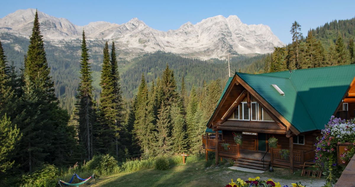 Red Eagle Lodge At Island Lake Lodge In Fernie, B.C.